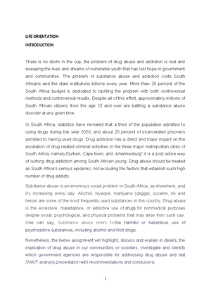 [Solved] Explain the phrase we are all wonderfully made - Life orientation (Ots2603) - Studocu