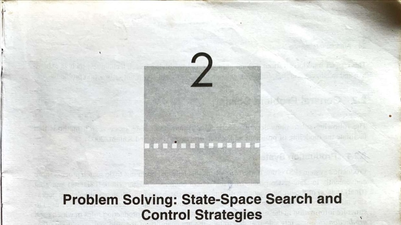 AI 761548291: Problem Solving - Search & Control Strategies Overview ...