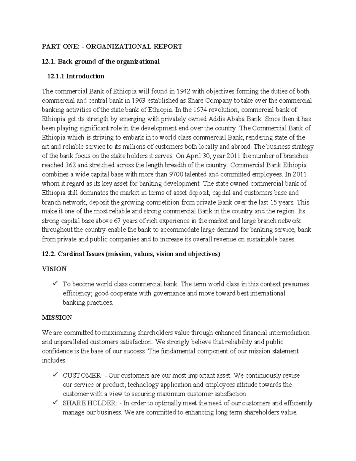 Organizational Analysis and Internal Audit Strategies - CBE 2023 Report ...