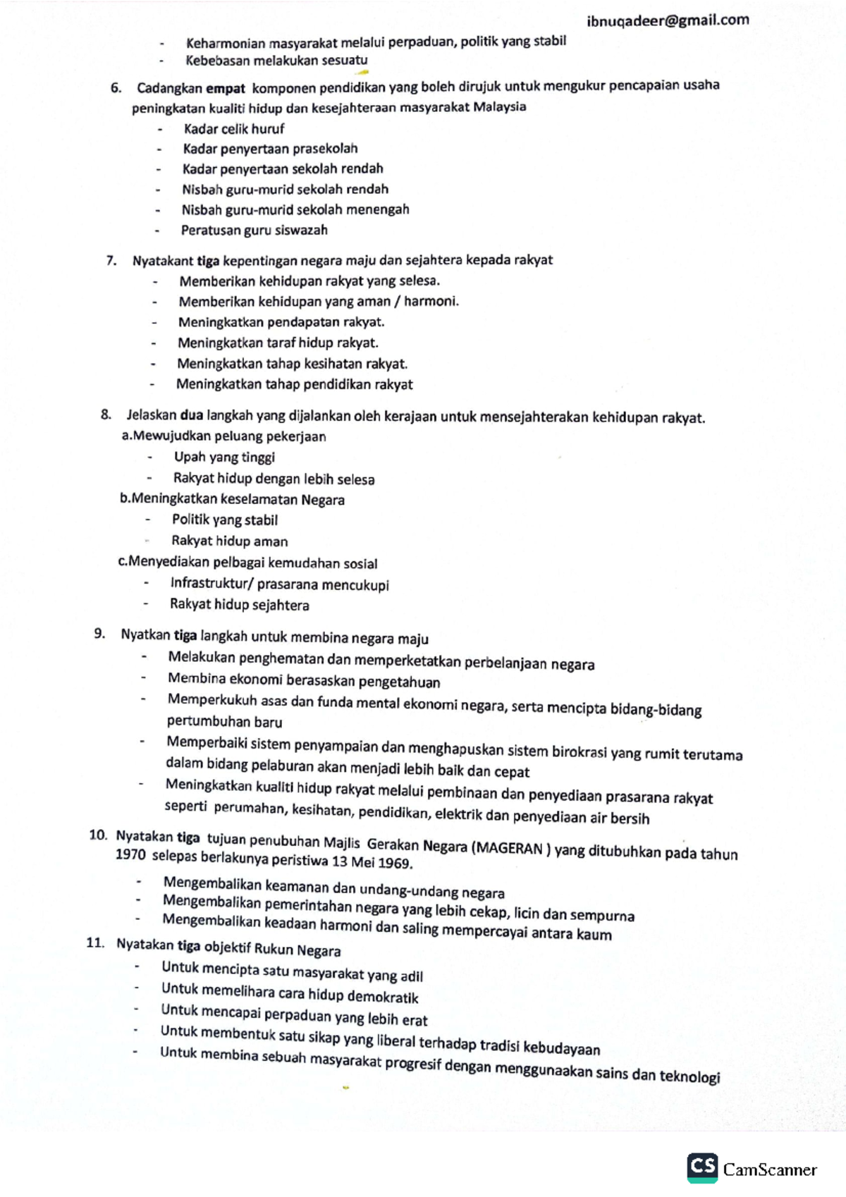 Soalan struktur pam (6-11) - Keharmonian masyarakat melalui perpaduan ...
