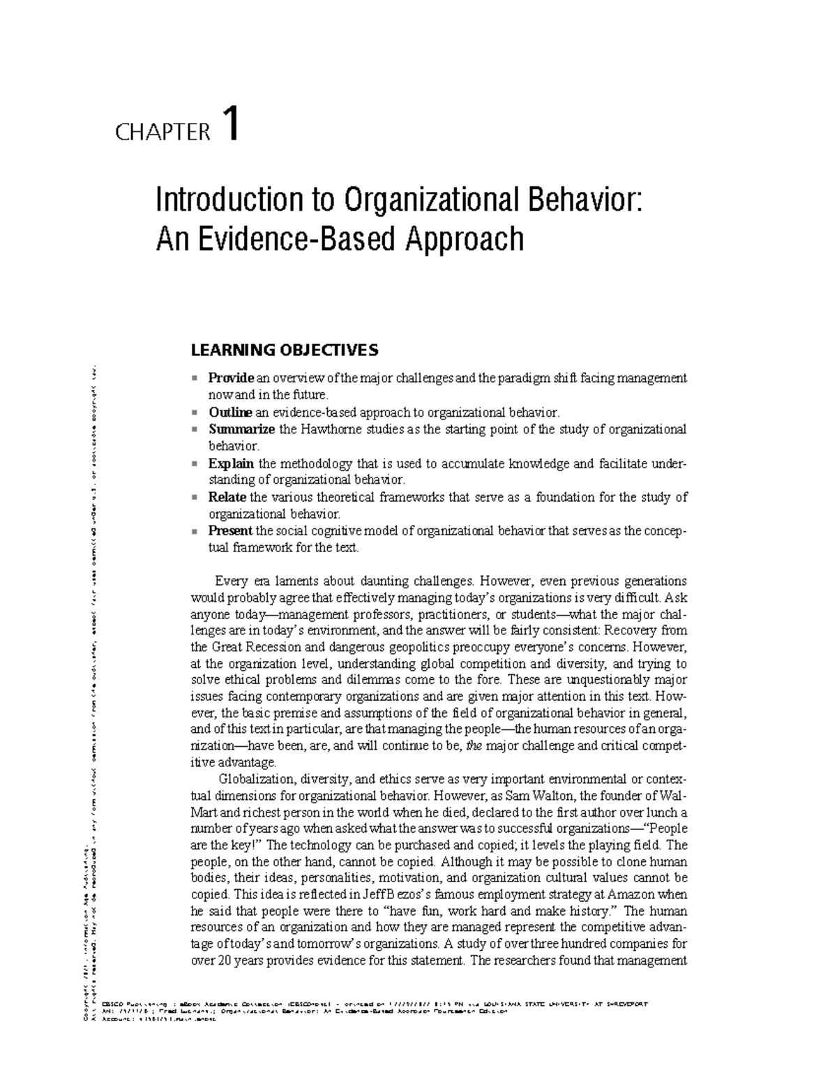 Organizational Behavior: An Evidence-Based Approach (Luthans, 2021 ...