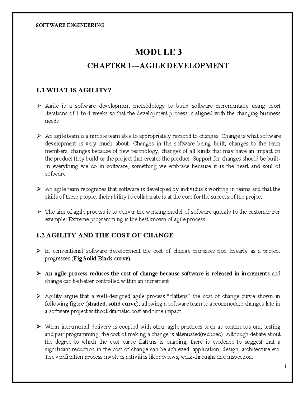 Software Engineering Module 3: Understanding Agility and Agile ...