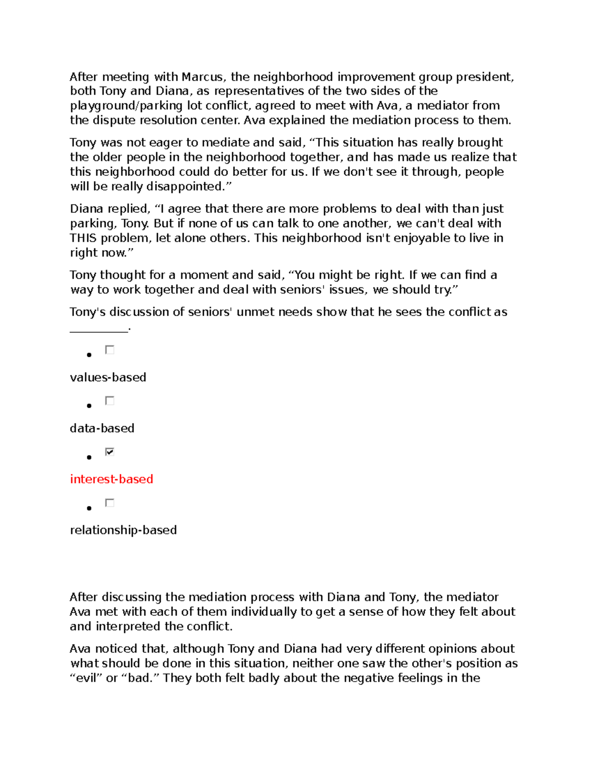 Conflict Resolution - Unit 1 Challenge-2 Analysis & Mediation Insights ...