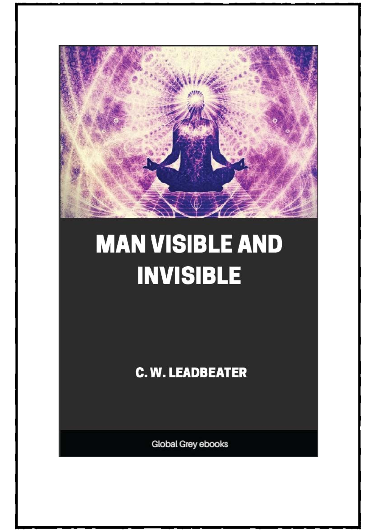 Man visible and invisible - MAN VISIBLE AND INVISIBLE BY C. W ...