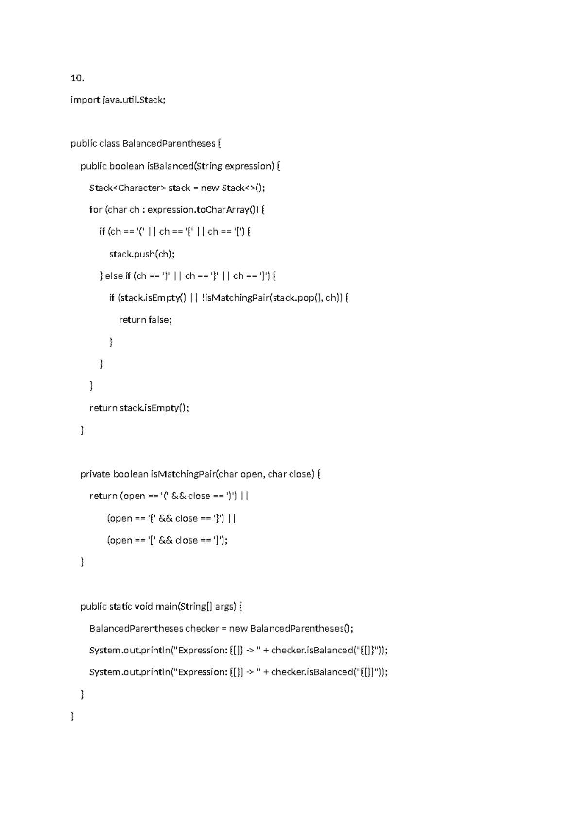 Adsa practicle lab - asda lap file - 10. import java.util; public class ...