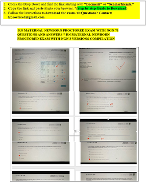 Report - Maternal ati - Module Report Simulation: Swift River Simulations 2. Assignment: Jesse ...