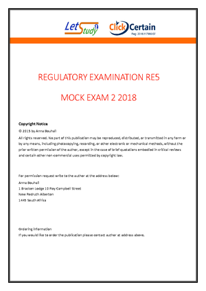 Learner guide - Regulatory exam for Sole Proprietors and Key ...