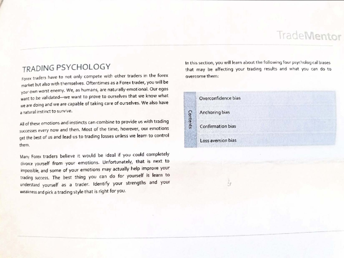 Cognitive Biases in Forex Trading Psychology: Overcoming Challenges ...