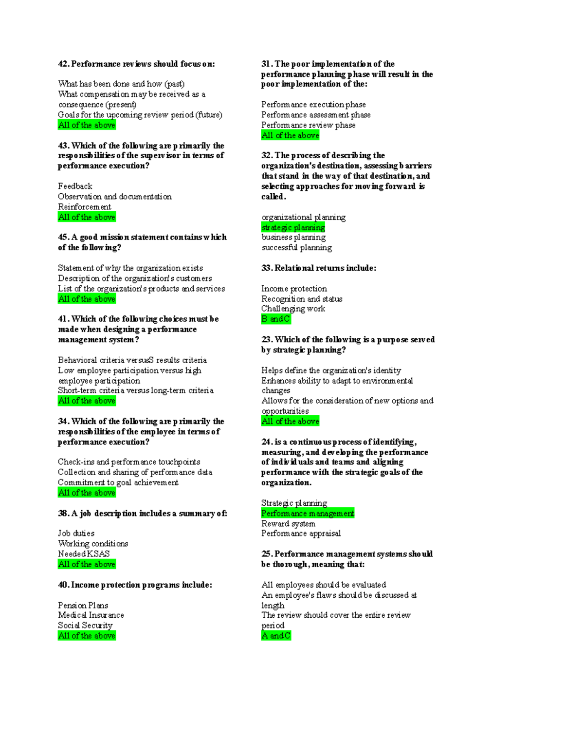 Performance Management System Review: Key Concepts & Responsibilities ...