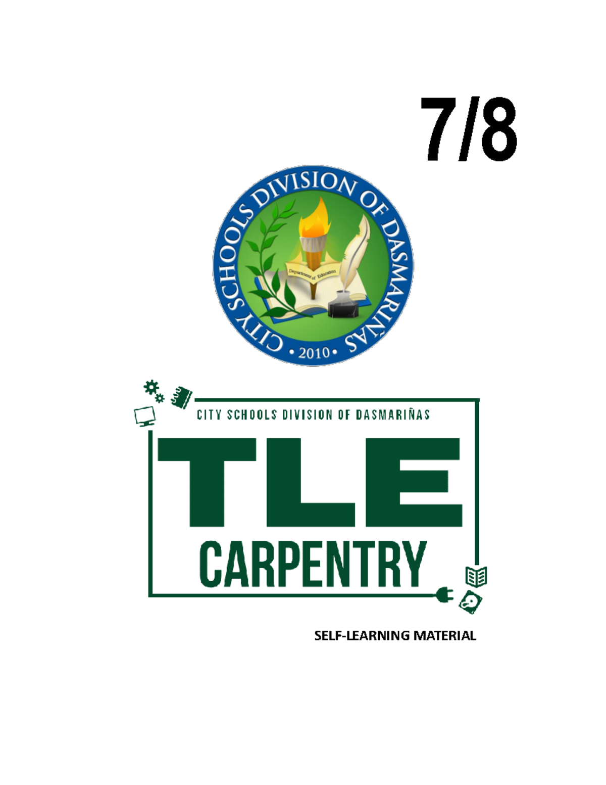 TLE - Carpentry Exploratory: Tools and Materials in Construction - Studocu