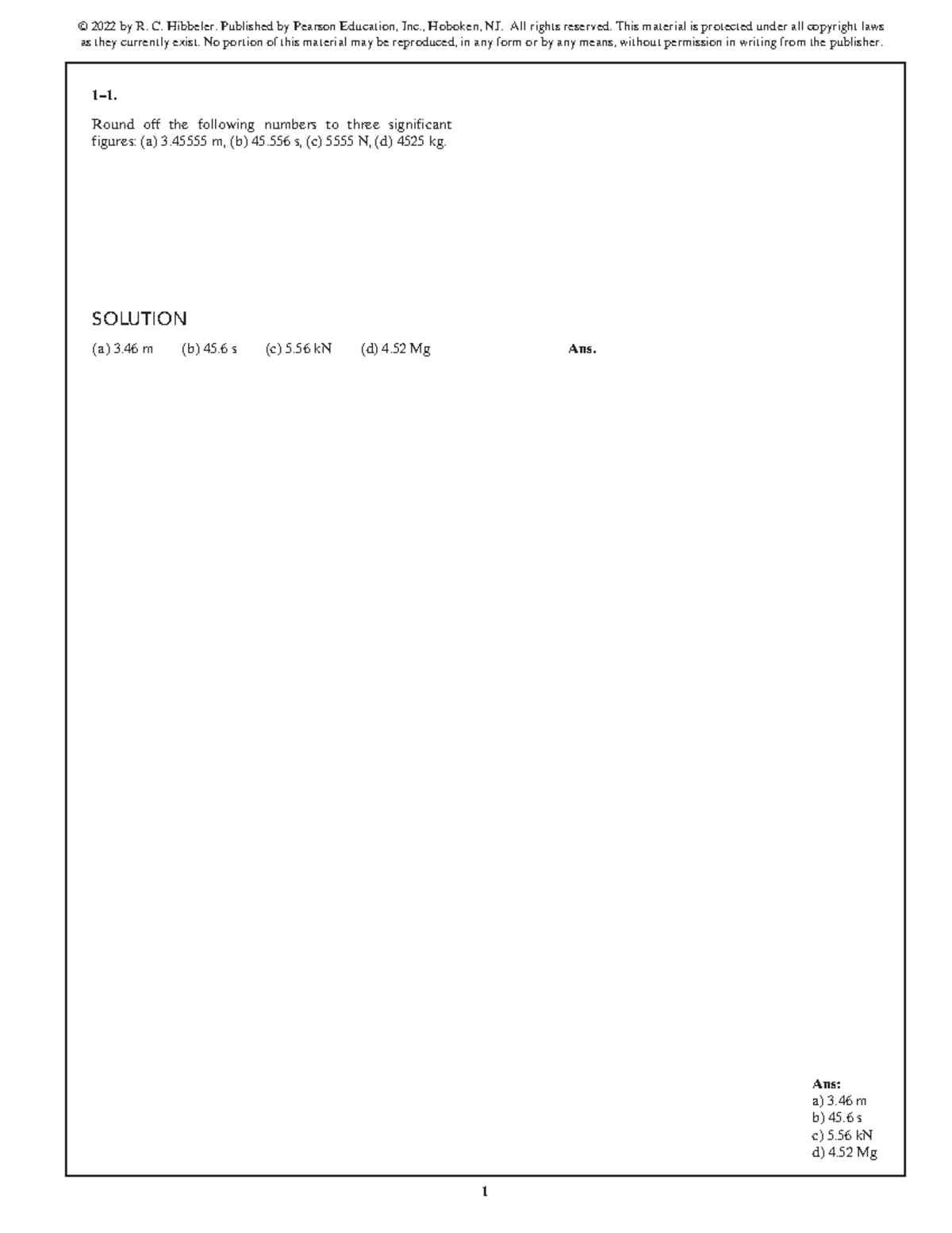 SWK 15th Ed Solution Manual - Rounding Numbers to 3 Sig Figs - Studocu