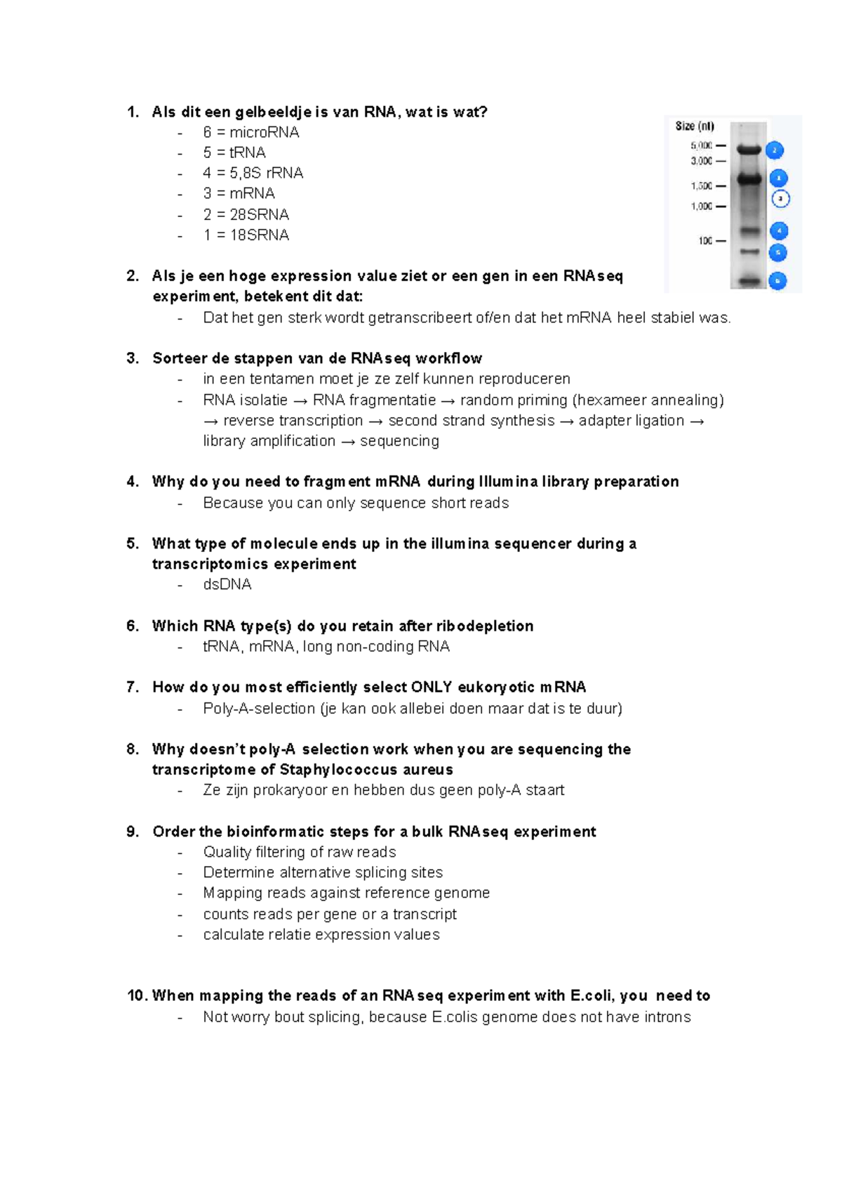 Omics WC Transcriptomics: RNA Sequencing and Expression Analysis Notes ...