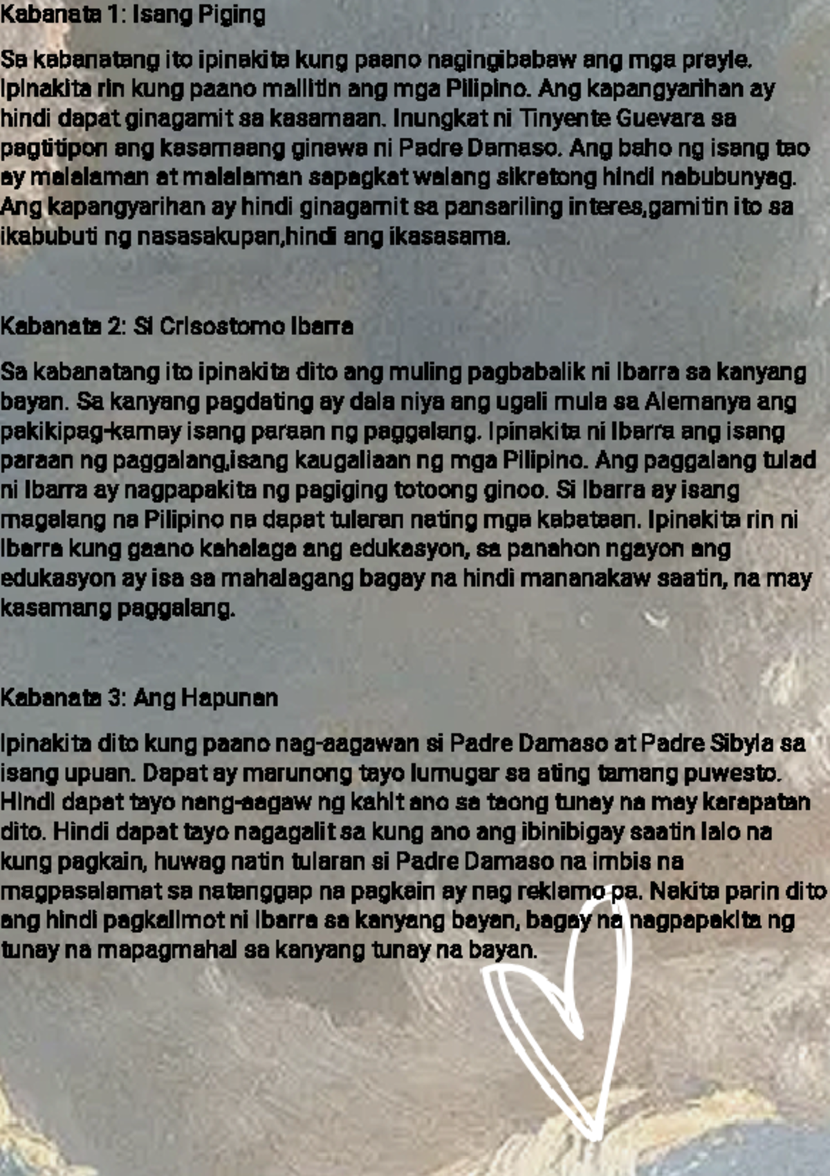 NOLI ME Tangere Reflecton Paper - Kabanata 1: Isang Piging Sa ...