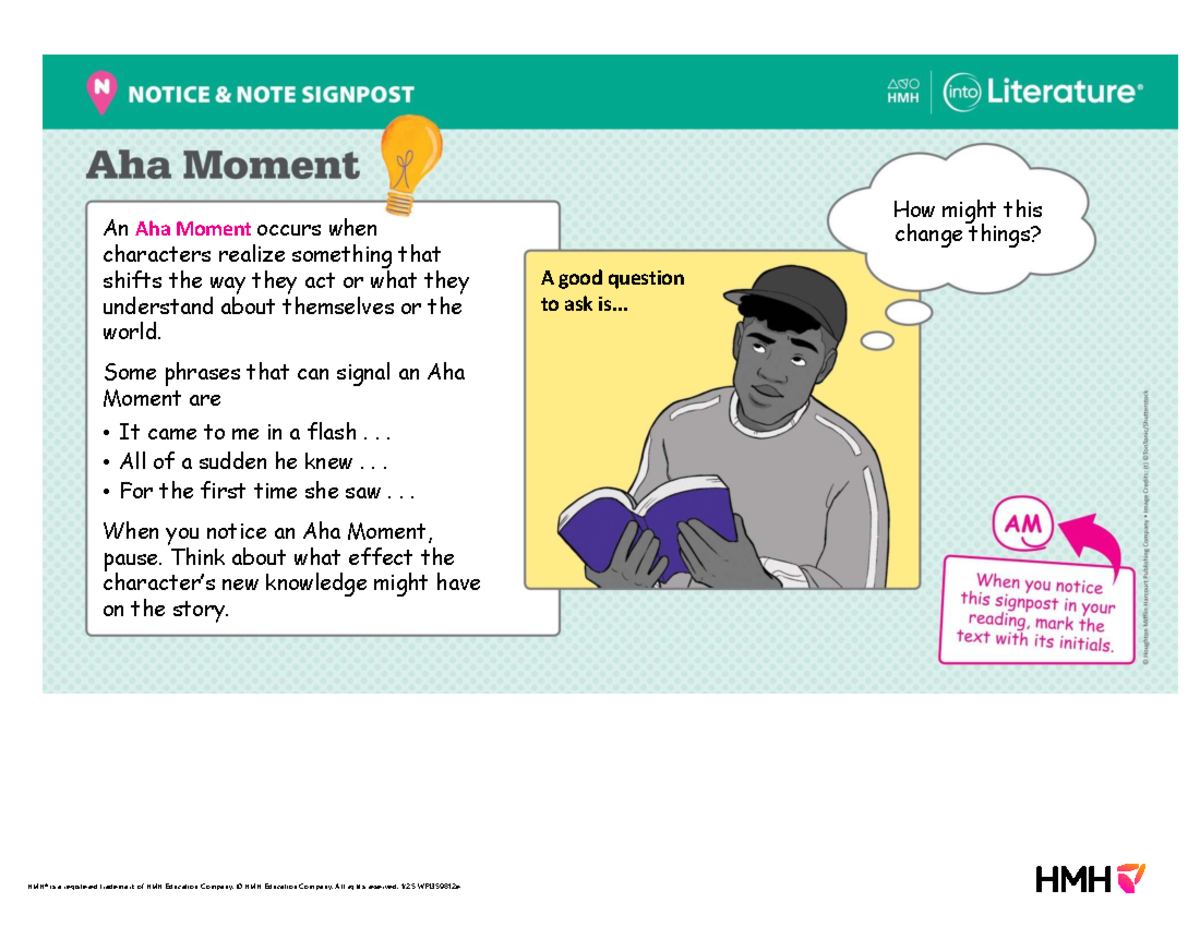 WF1359812e Aha Moments: Understanding Character Realizations in Stories ...