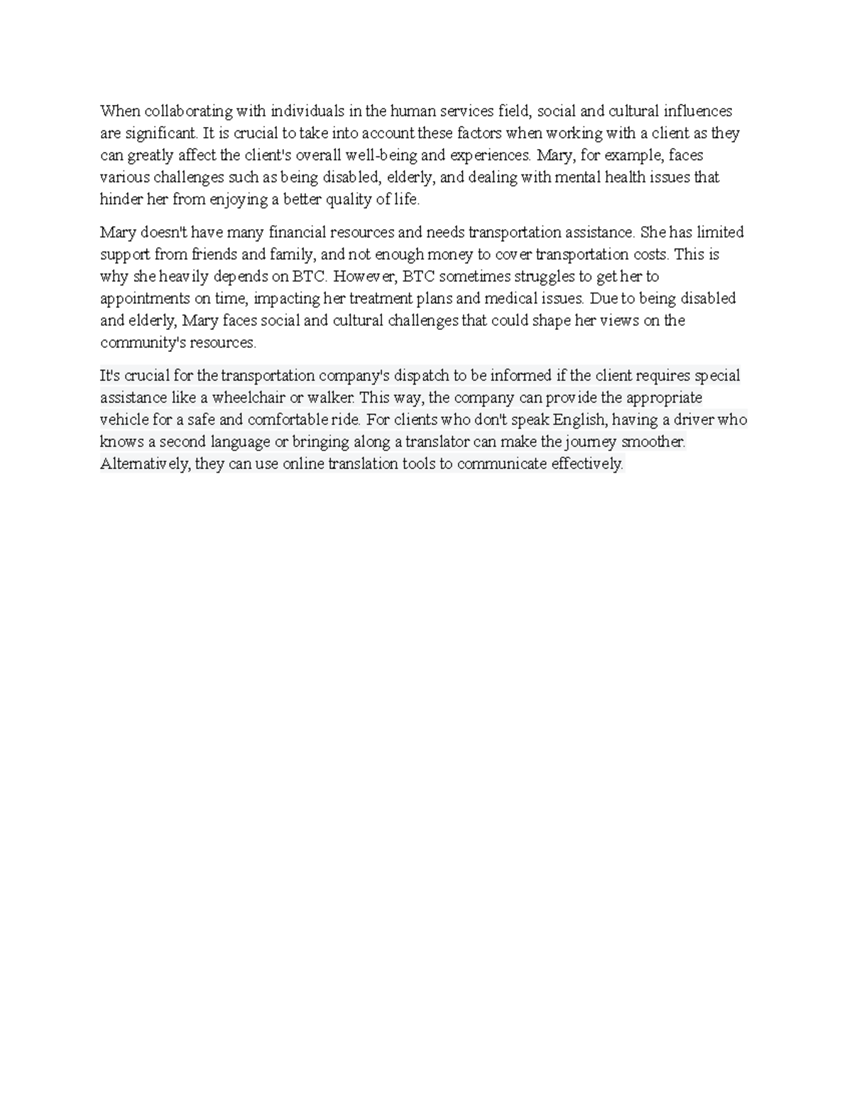 HSE 220 3-2 Assignment - When collaborating with individuals in the ...