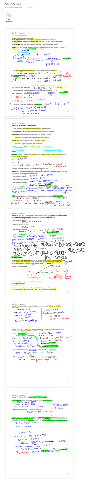 Sec+3 - Lecture with Professor Atife Caglar - Wednesday, January 15 ...