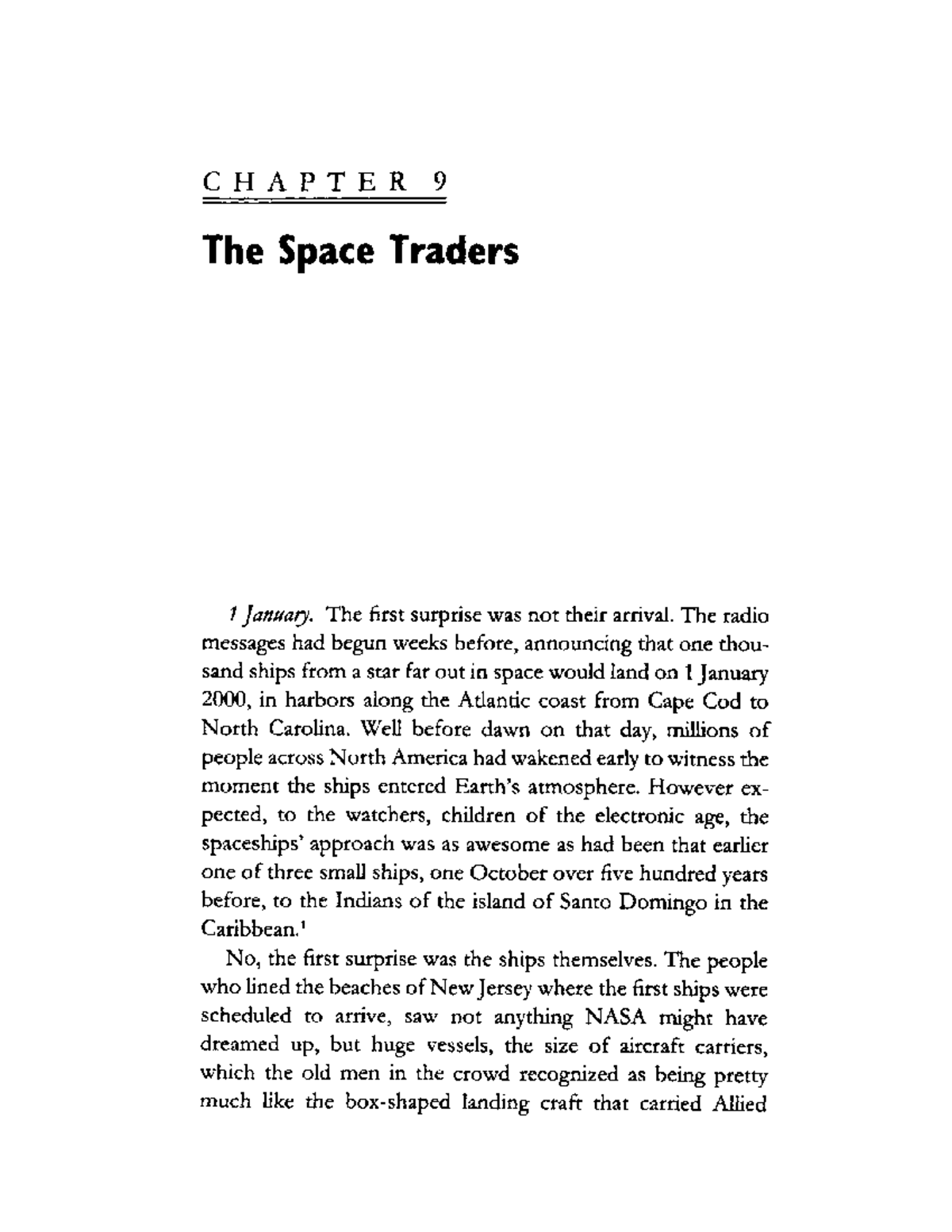 CHAPTER 9: The Space Traders - Racial Dynamics and Power Analysis - Studocu