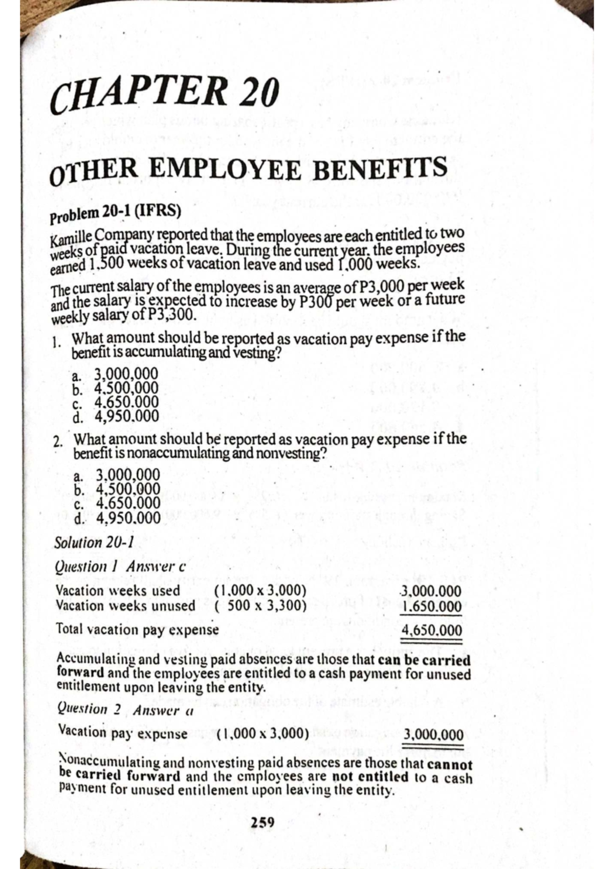 CHAPTER 20, 21, & 22: Employee Benefits & Tax Liabilities (IFRS) - Studocu