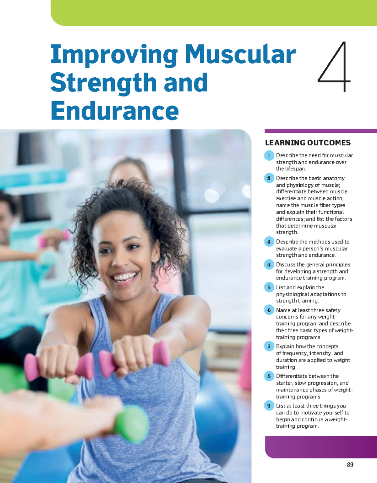 Improving Muscular Strength and Endurance: Guidelines & Programs for ...