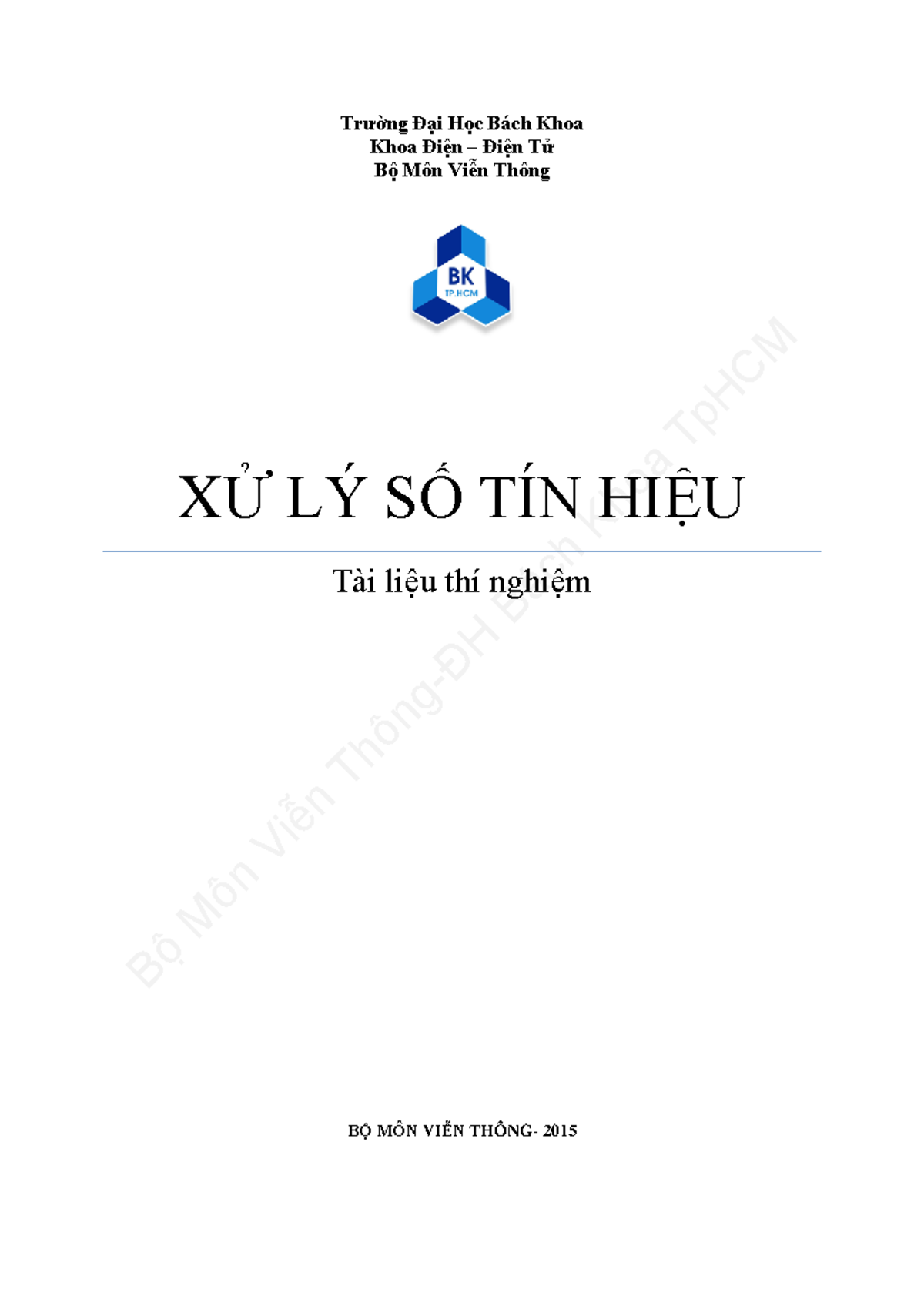 Tài liệu thí nghiệm Xử lý tín hiệu số - C6713 DSP Lab Guide - Studocu