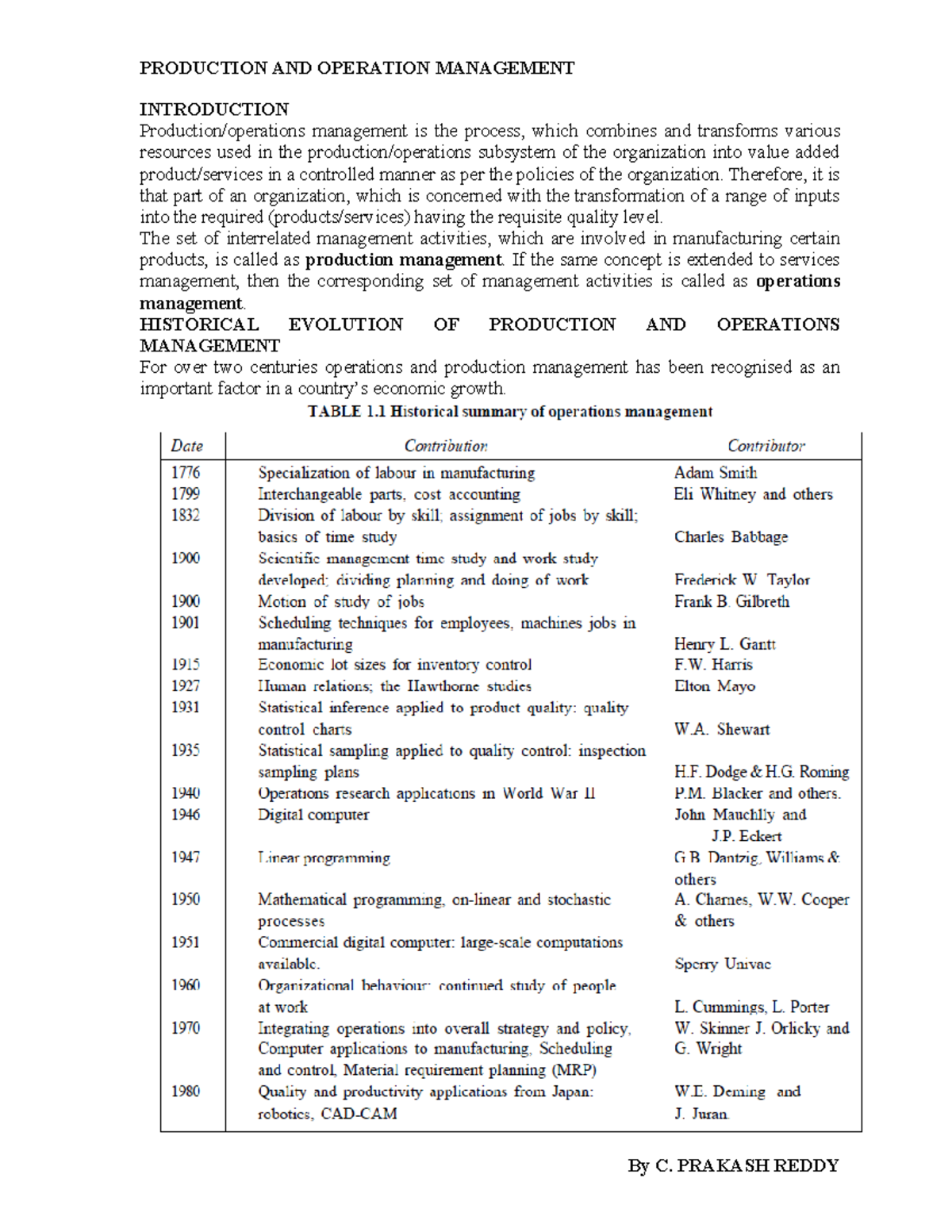 Scope-of-production-and-operations-management compress - INTRODUCTION ...