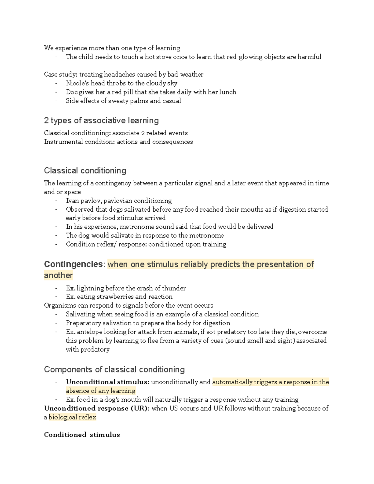 Classical Conditioning: Understanding Associative Learning Mechanisms ...