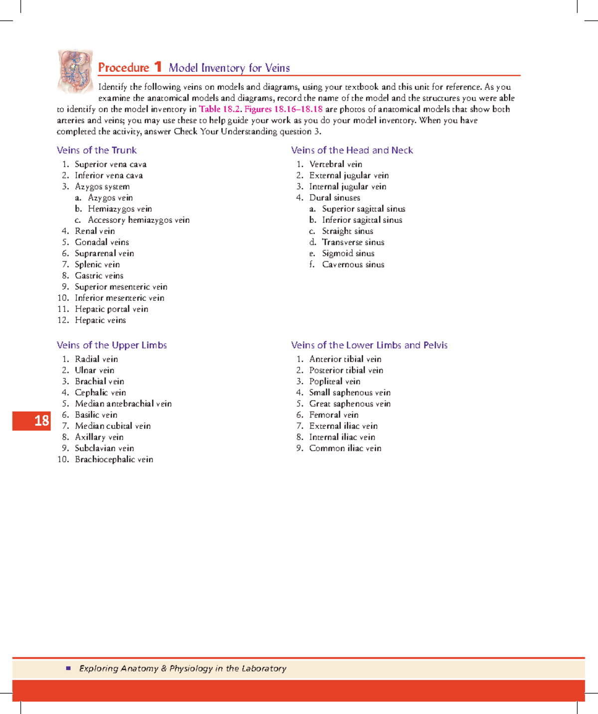 Unit 18 Exercise 18-2 Procedure 1 - n Exploring Anatomy & Physiology in ...