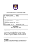 Introduction to Financial Accounting - ACC117 - UiTM - Studocu