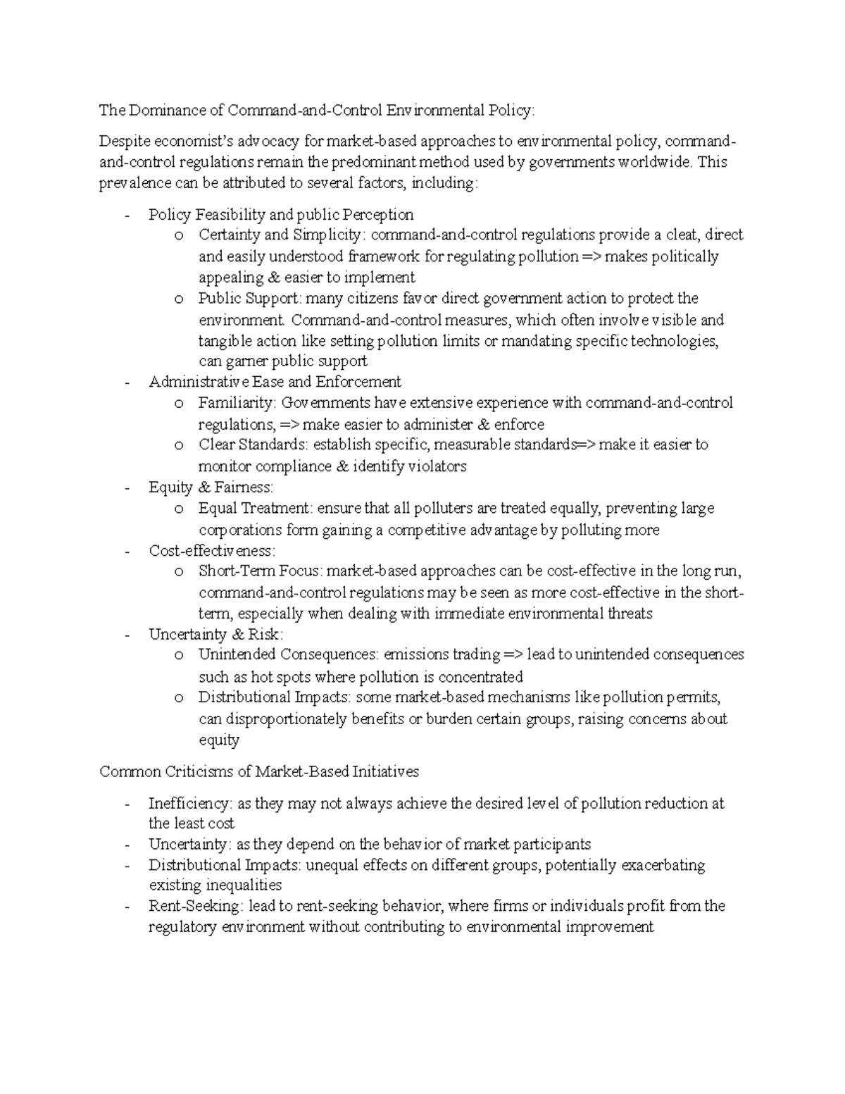 Task3HW30 - knl - The Dominance of Command-and-Control Environmental ...