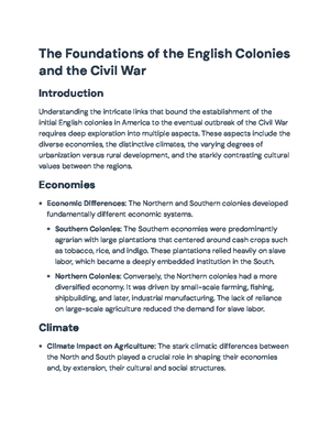 The English Empire: Key Events and Developments (1660-1763) - The ...