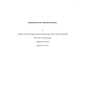 Lab report format guide - Microbiology Lab Report format To write a lab ...