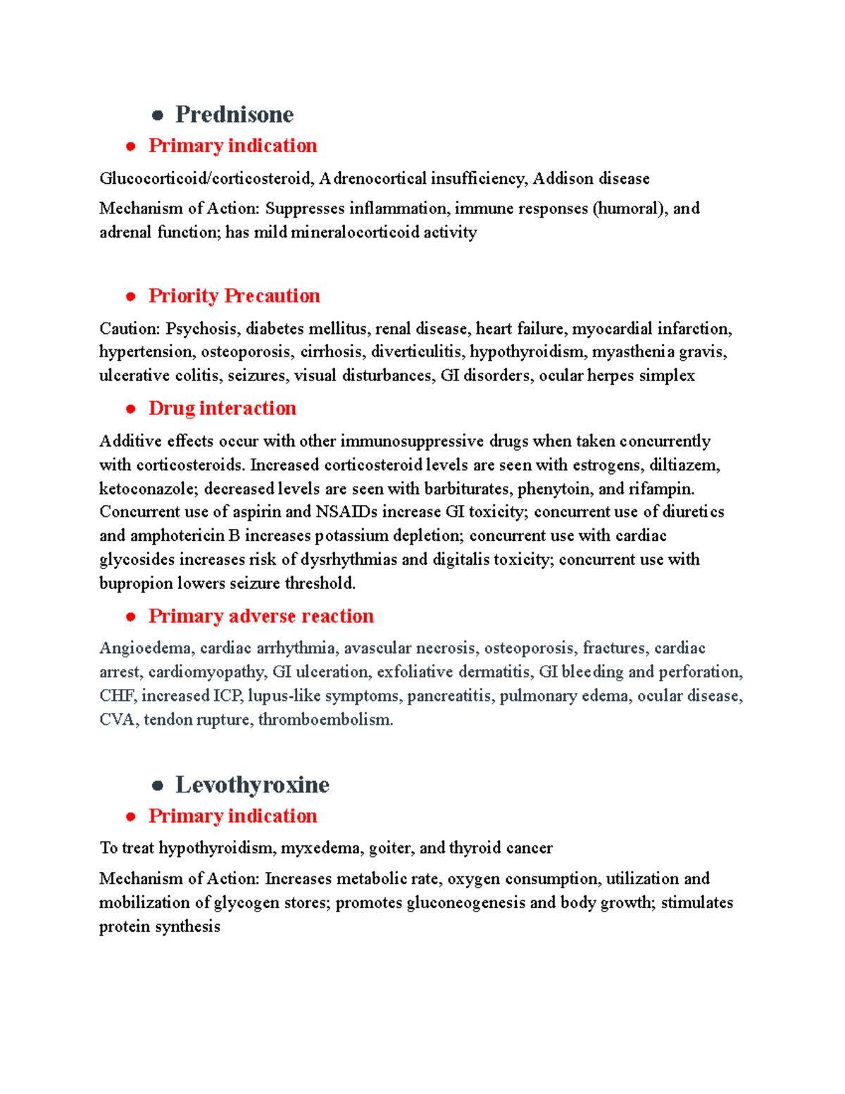 Med card, 6 - These documents are about medication explanations ...