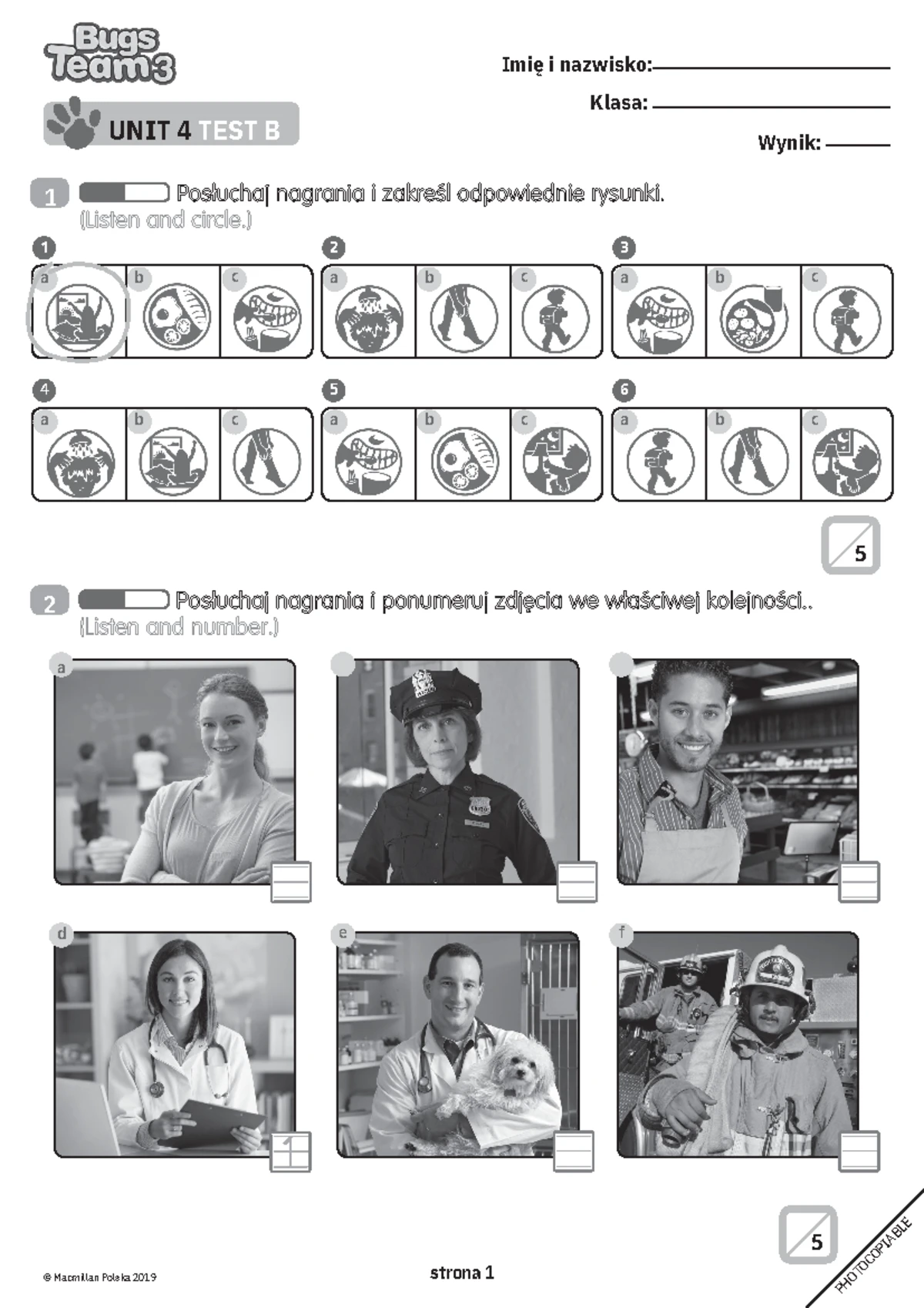 Unit 4 Test B - Bugs Team 3 Evaluation and Answers - Studocu