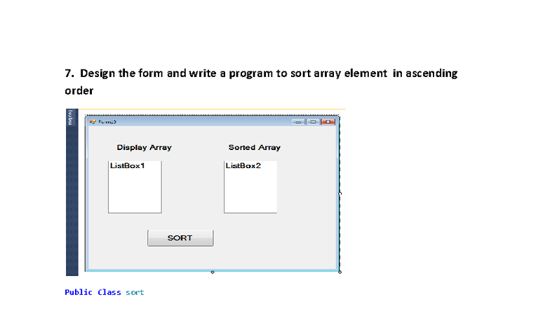 VB.NET Programming 2: Sorting, Inserting, and Unique Elements in Arrays ...