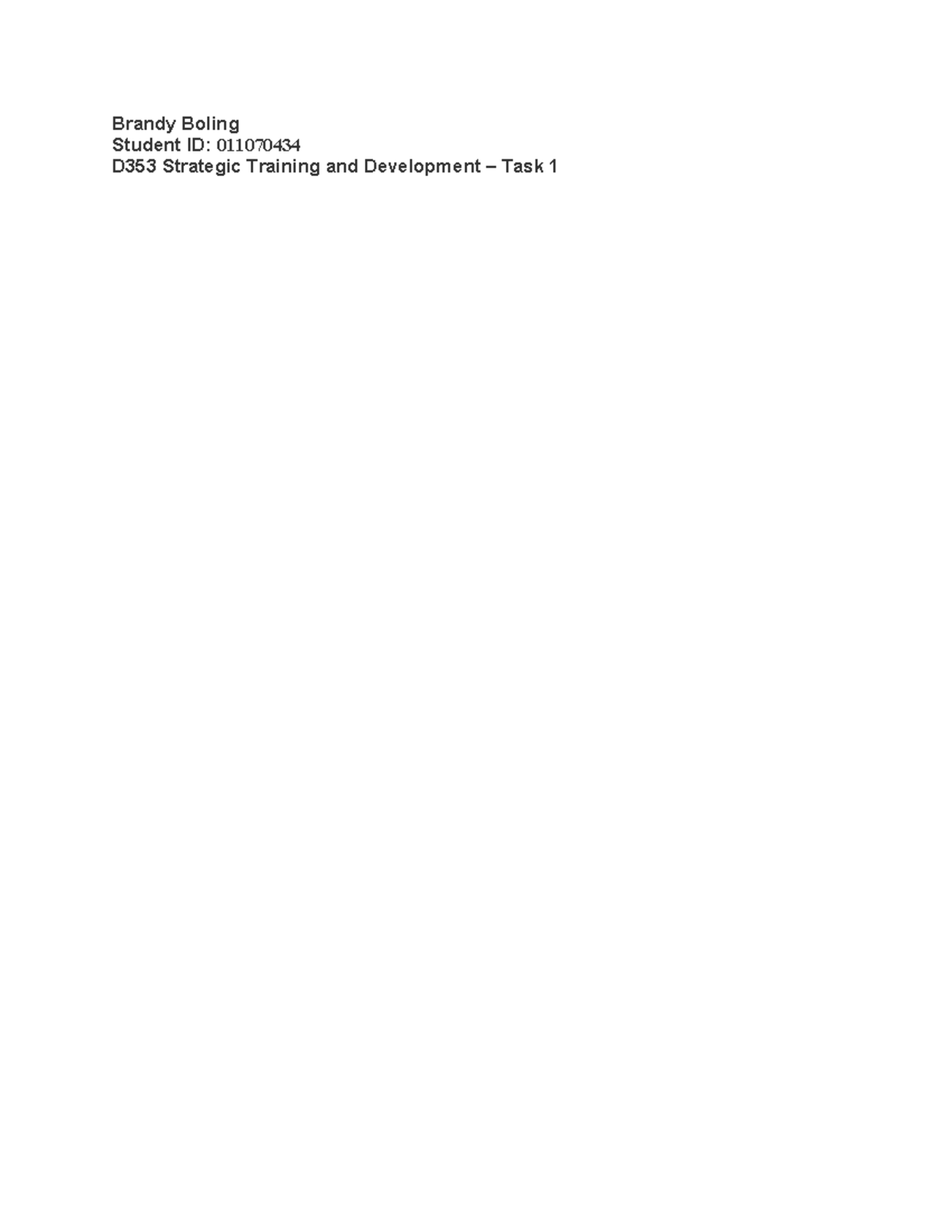 Training Needs Assessment.docx BB TASK 1 - Brandy Boling Student ID ...