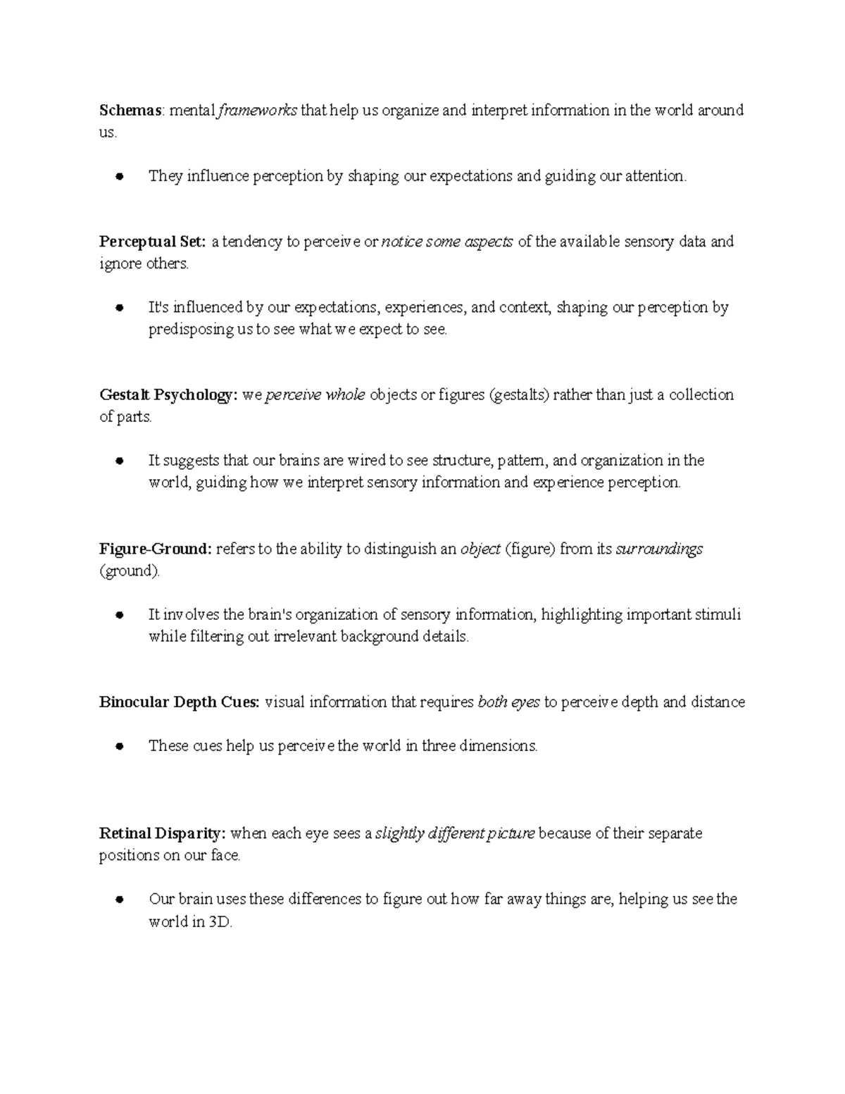 Psychology 101: Understanding Schemas, Memory, and Cognitive Processes ...