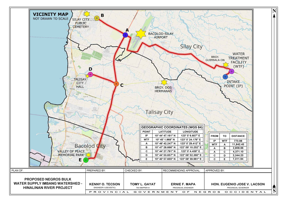 Imbang Source - S N PLAN OF: CHECKED BY: RECOMMENDING APPROVAL ...