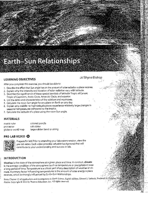 Geography 101 - Lecture notes 1 - Chapter 1- Introduction to Physical ...