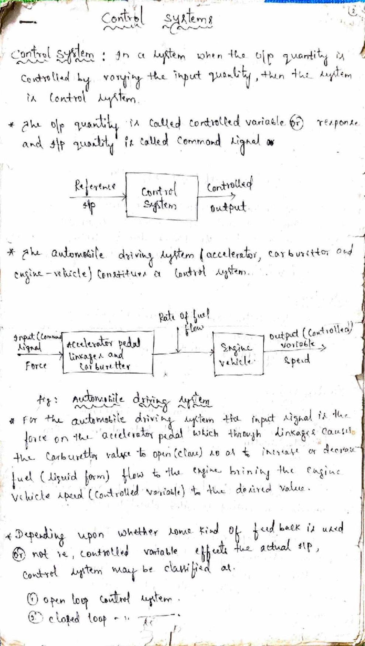 CS M1-1 - Control System Module 1 Overview and Key Concepts - Studocu