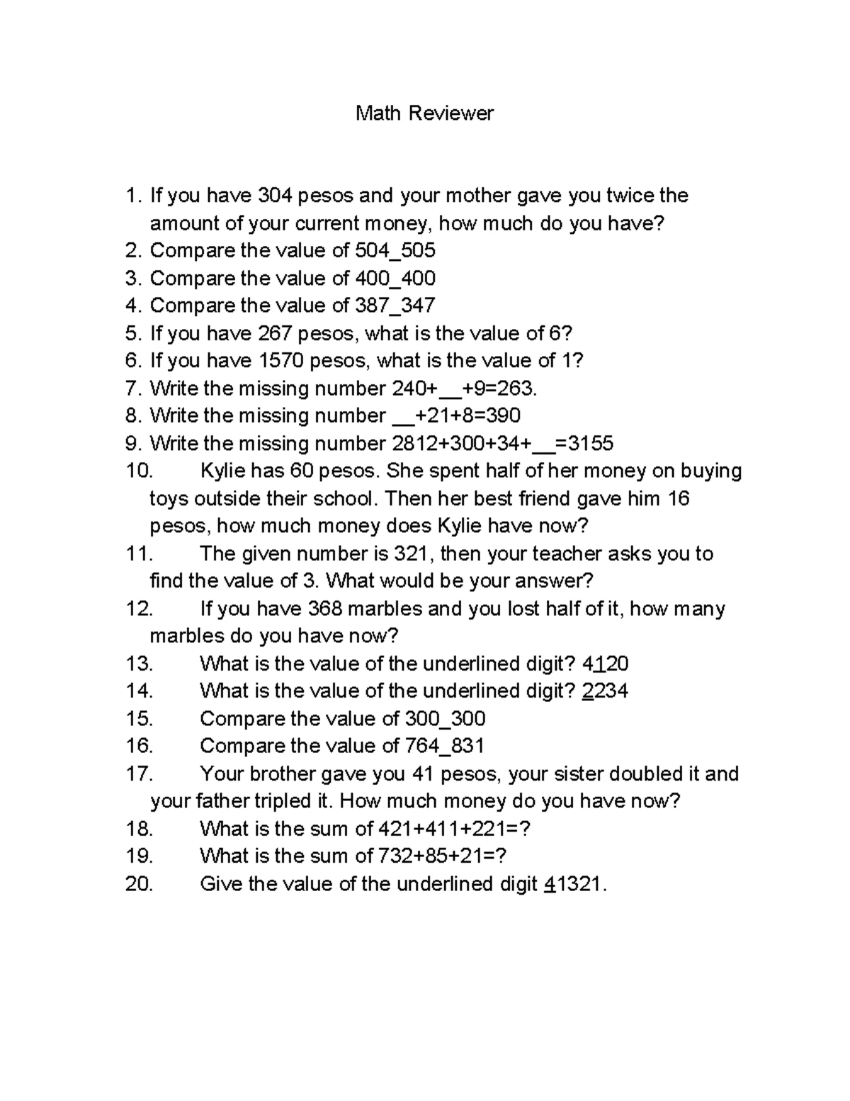 SHS General Mathematics Curriculum Guide for Grade 11 (March 2025 ...