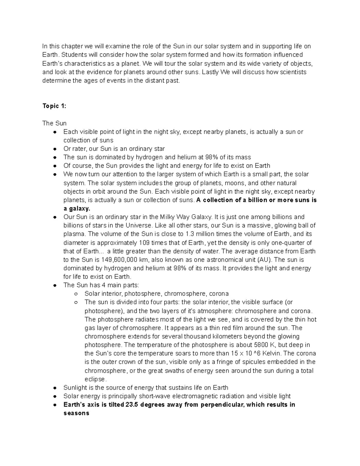 Chapter 4 Space & Time - In this chapter we will examine the role of ...