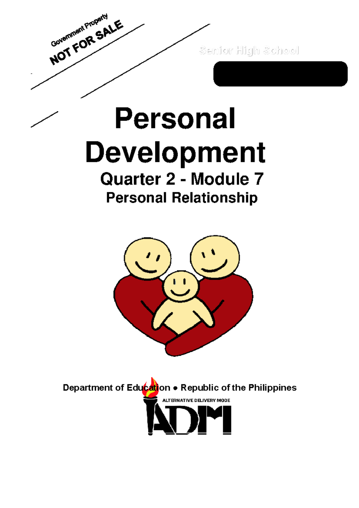 Personal Development Q2 Module 7: Understanding Personal Relationships ...