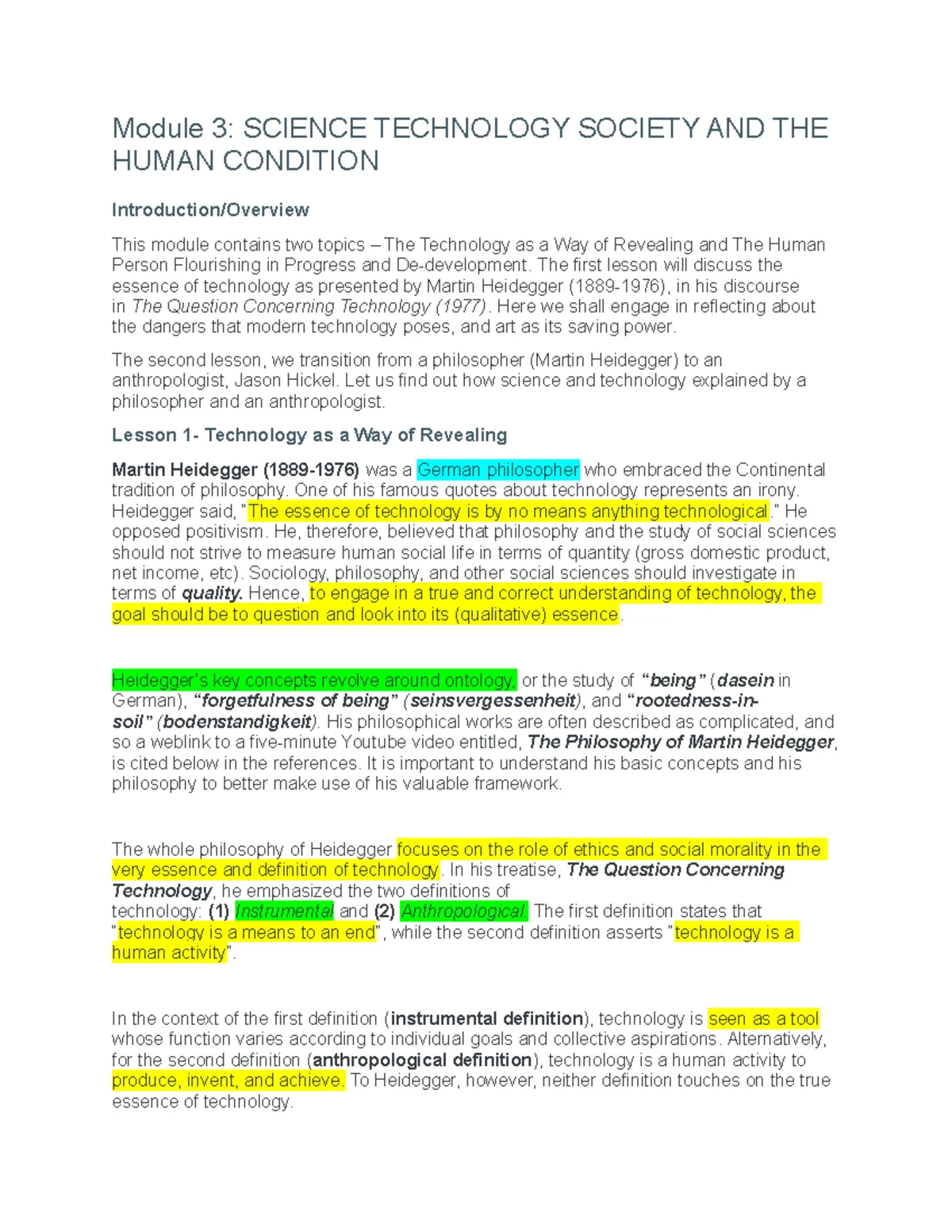 Technology in the Modern Ages - SCIENCE AND TECHNOLOGY IN MODERN AGES I ...