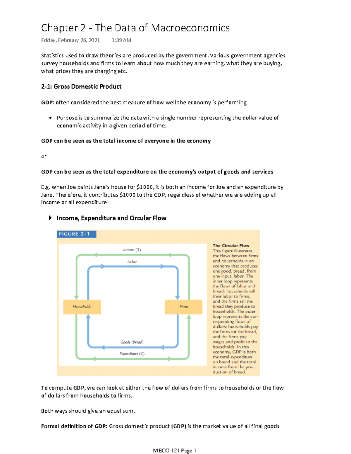 Chapter 2 - Macroeconomic Data: GDP, CPI, and Unemployment Insights ...