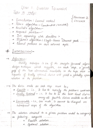 BCS401 - Model question paper of ADA - BCS Page 01 of 02 Model Question ...