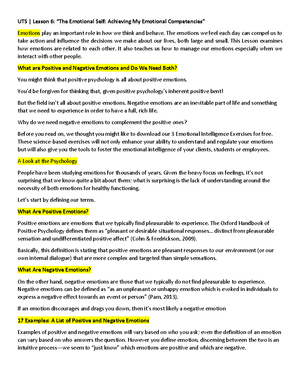 UTS Lesson 5 SELF- Schema - UTS LESSON 5 “SELF-SCHEMA THE PSYCHOLOGICAL CONCEPT OF THE SELF ...