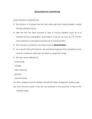 Computed Radiography (CR) handout - Computed Radiography (CR) CR is ...