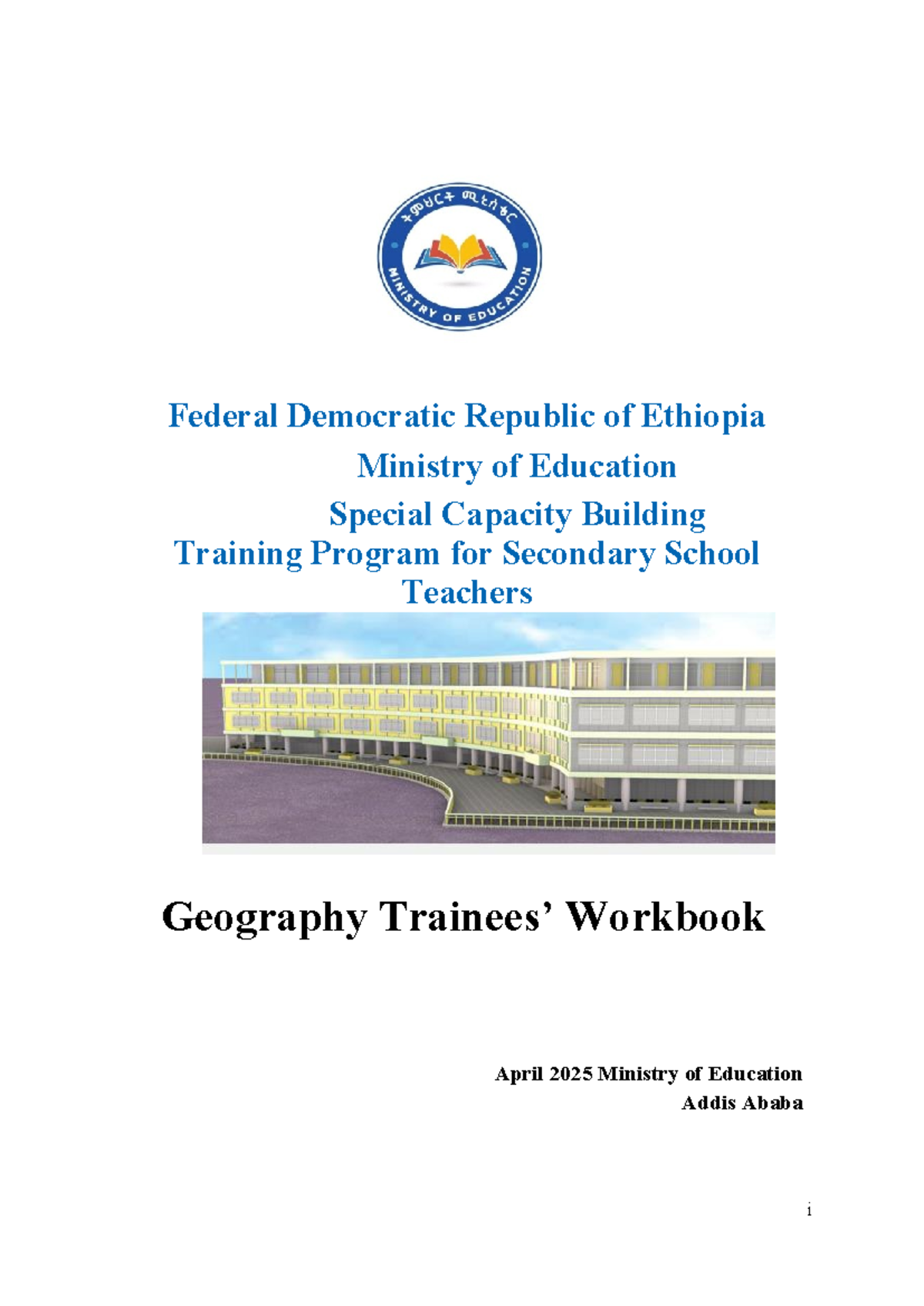 Geography Capacity Building Module for Secondary Teachers (Grades 9-12 ...