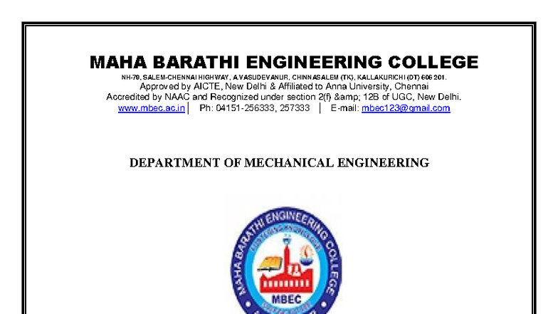 ME3382 Manufacturing Technology Lab Manual and Experiments - Studocu