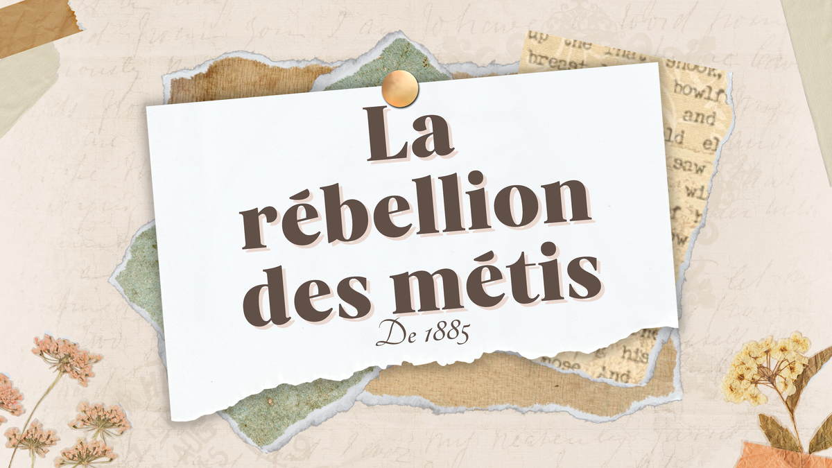 Power Point - Version PDF - La La rébellion rébellion des métis des ...
